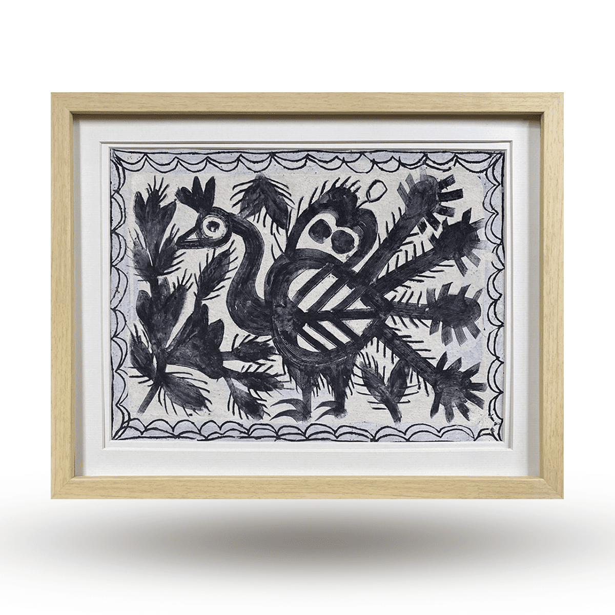 Buy The Bold Plumage- Khovar Peacock | Haath Ka Bana