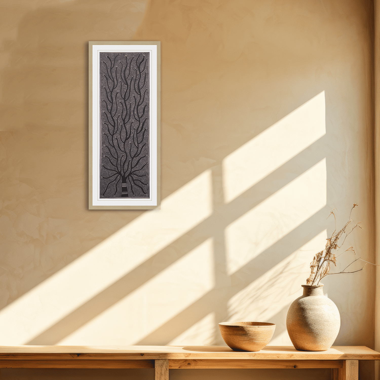 Buy Roots of Eternity – Tree of Life in Madhubani | Haath Ka Bana