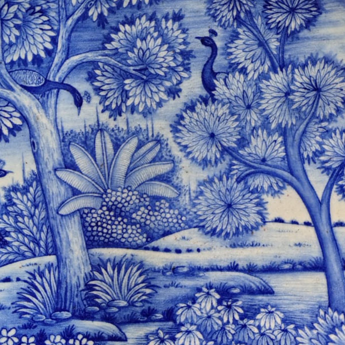 Buy Blue Legacy- Blue Pottery Plate Series- 4 | Haath Ka Bana