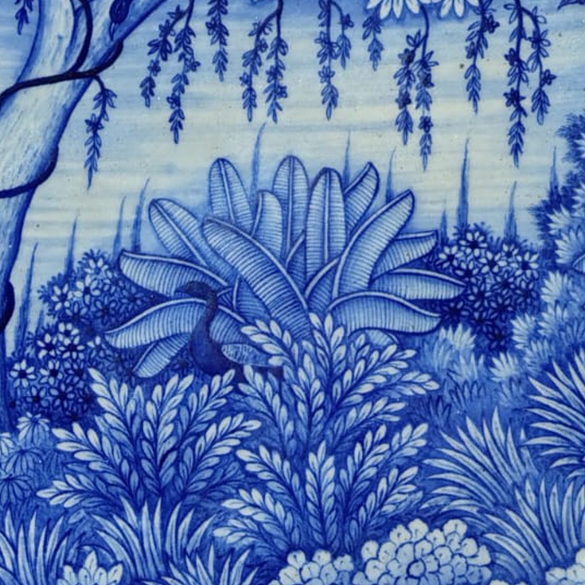 Buy Blue Legacy- Blue Pottery Plate Series- 2 | Haath Ka Bana